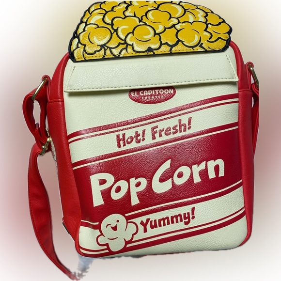 Loungefly | Bags | Loungefly Crossbody Bag Disney Toontown Popcorn ...